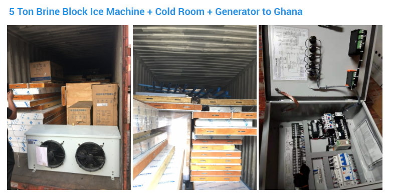 China CSCPOWER solar ice machine 5 ton ice block making machine 5000kg ...