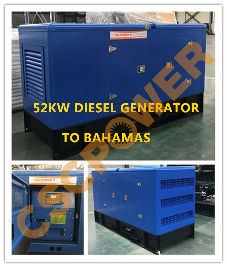 52KW diesel generator to BAHAMAS