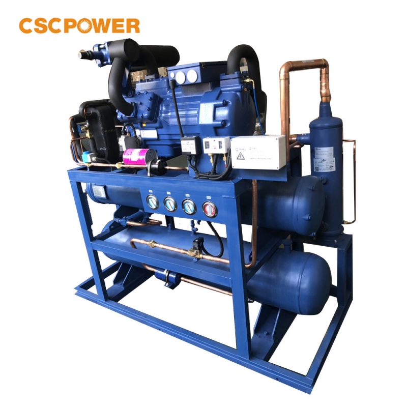 China compressor unit Industrial open refrigeration units with ...